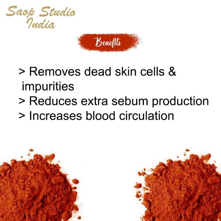 Brazilian Red Clay – soapstudioindia