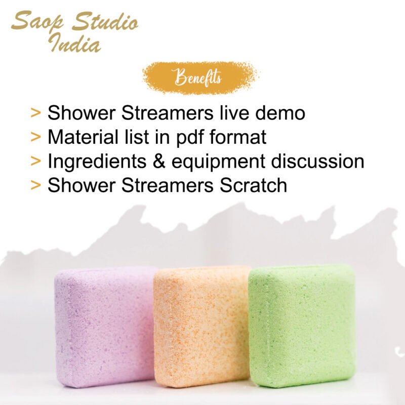 Shower Streamers Workshop – soapstudioindia